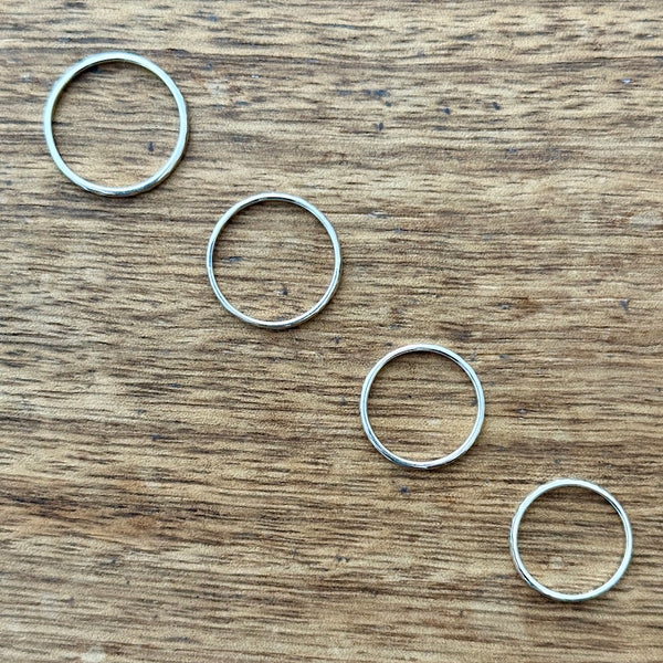 Extra Large Sterling Silver Dreadlock Ring – Mountain Dreads