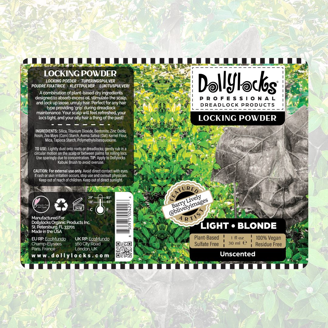 Dollylocks Dry Shampoo Locking Powder Light – Mountain Dreads