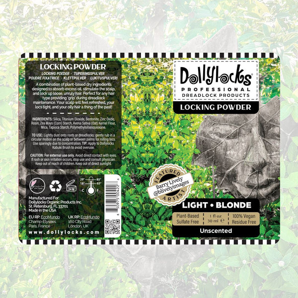 Dollylocks Dry Shampoo Locking Powder Light – Mountain Dreads