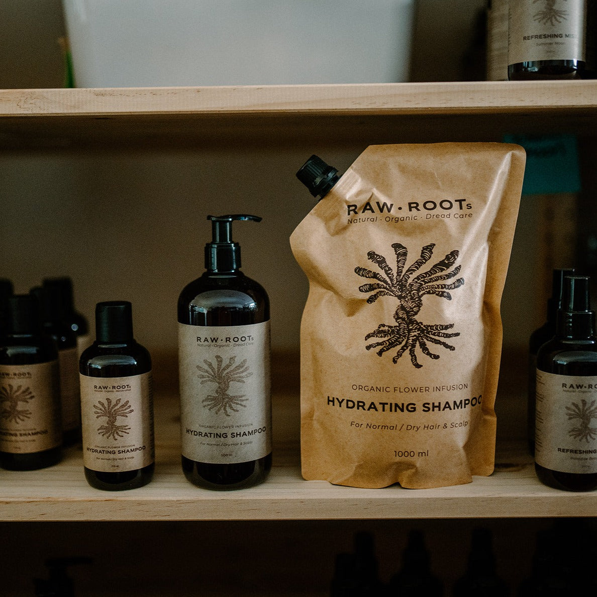 Raw Roots Hydrating Shampoo – Mountain Dreads