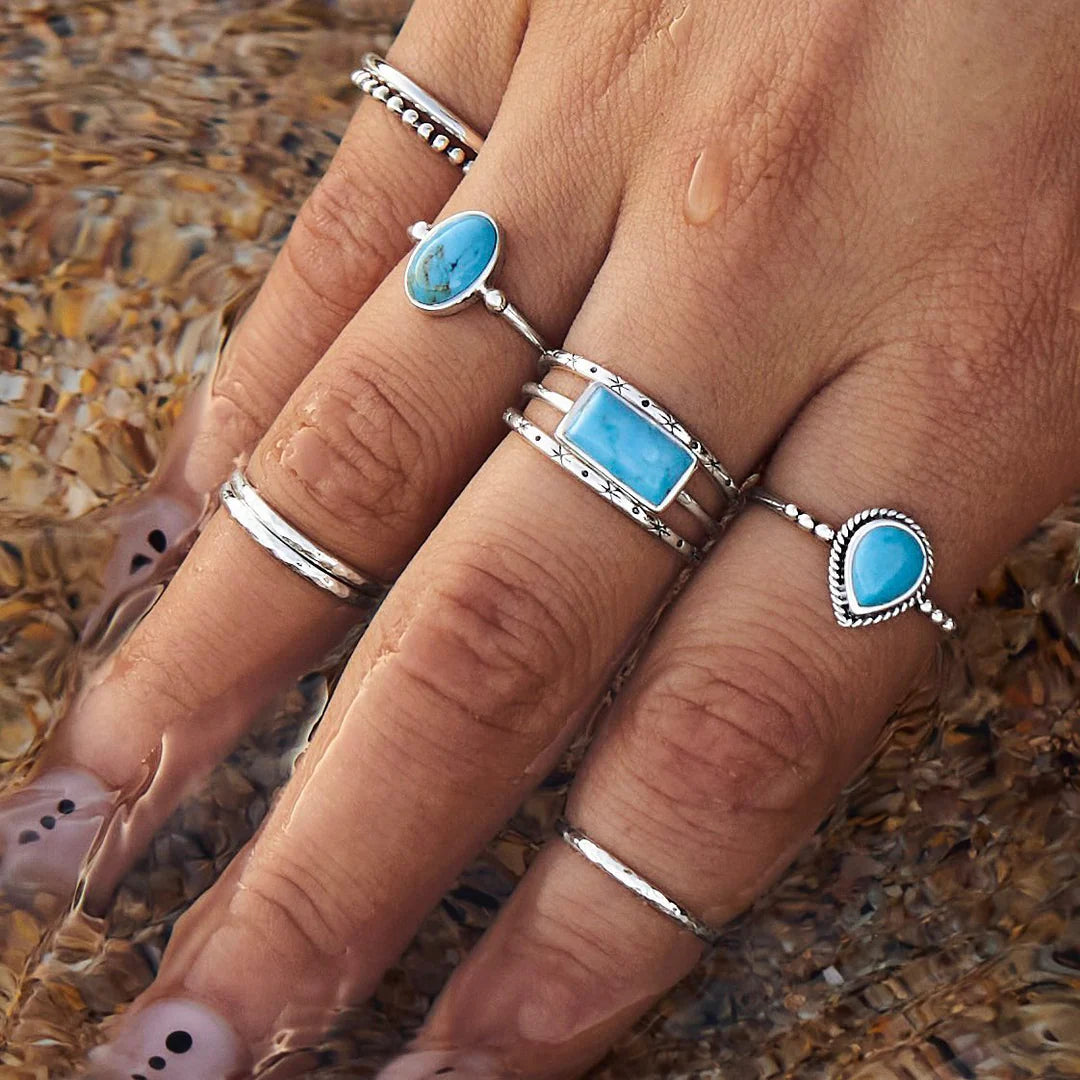 Sterling Silver Elemental Ring