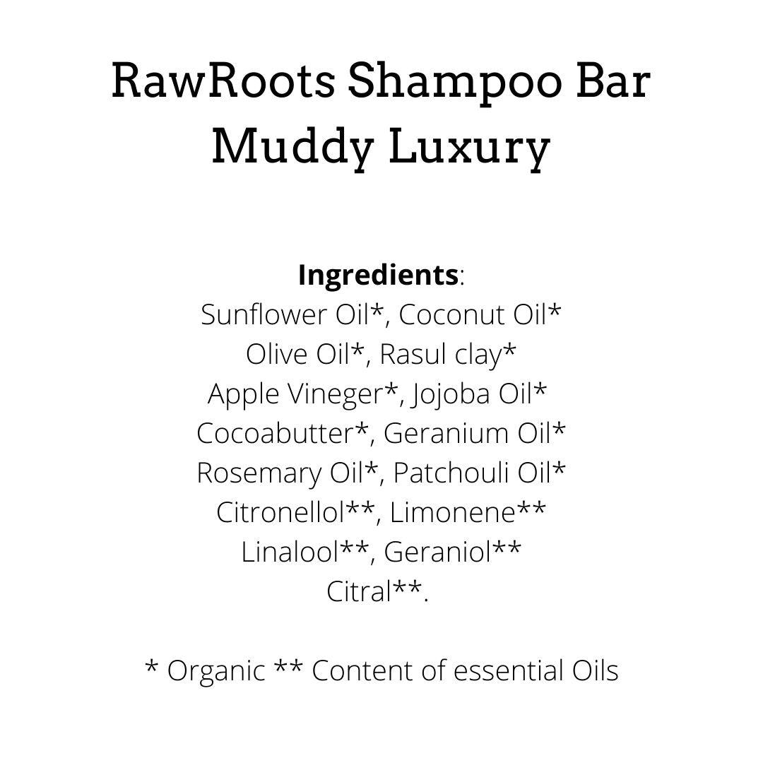 Raw Roots Shampoo Bar - Muddy Luxury – Mountain Dreads