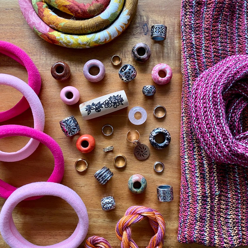 Pink Blossom Dread Pack – Mountain Dreads